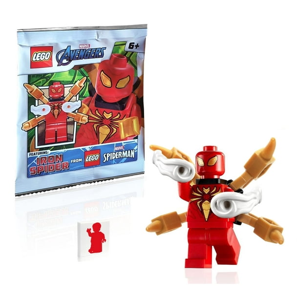 LEGO Marvel Super Heroes Spider-Man Minifigure - Iron Spider Armor ...