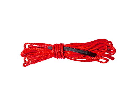 SuperATV 50 ft. Synthetic Winch Rope Replacement | For 3500 lb. Winch ...