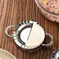 Puhuiying Stainless Steel Dumpling Maker Tool - Easy-to-Use Dough ...