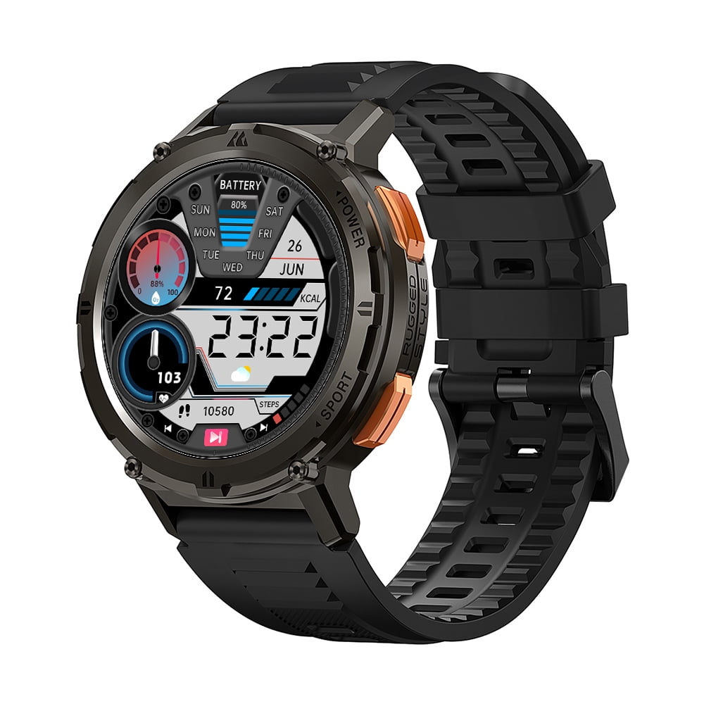 KOSPET TANK T2 Militaire Ultra Smartwatch Hommes Femmes Montre ...