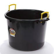 Little Giant Extra Large 70 Quart Plastic Rope Handled Green Muck Tub ...