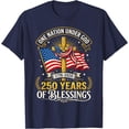 Christian Patriotic Shirt One Nation Under God 250th Anniversary USA ...
