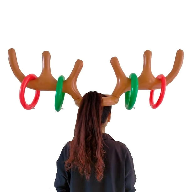 Christmas Party Game Antler Ring Throwing Game Christmas Party ...