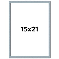 15x21 Frame Rustic Sky Blue Solid Wood Picture Frame | 0.75 Inch ...