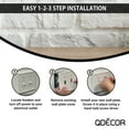 Questech Decor Single Duplex Outlet Covers, Insulated Wall Plate, White ...