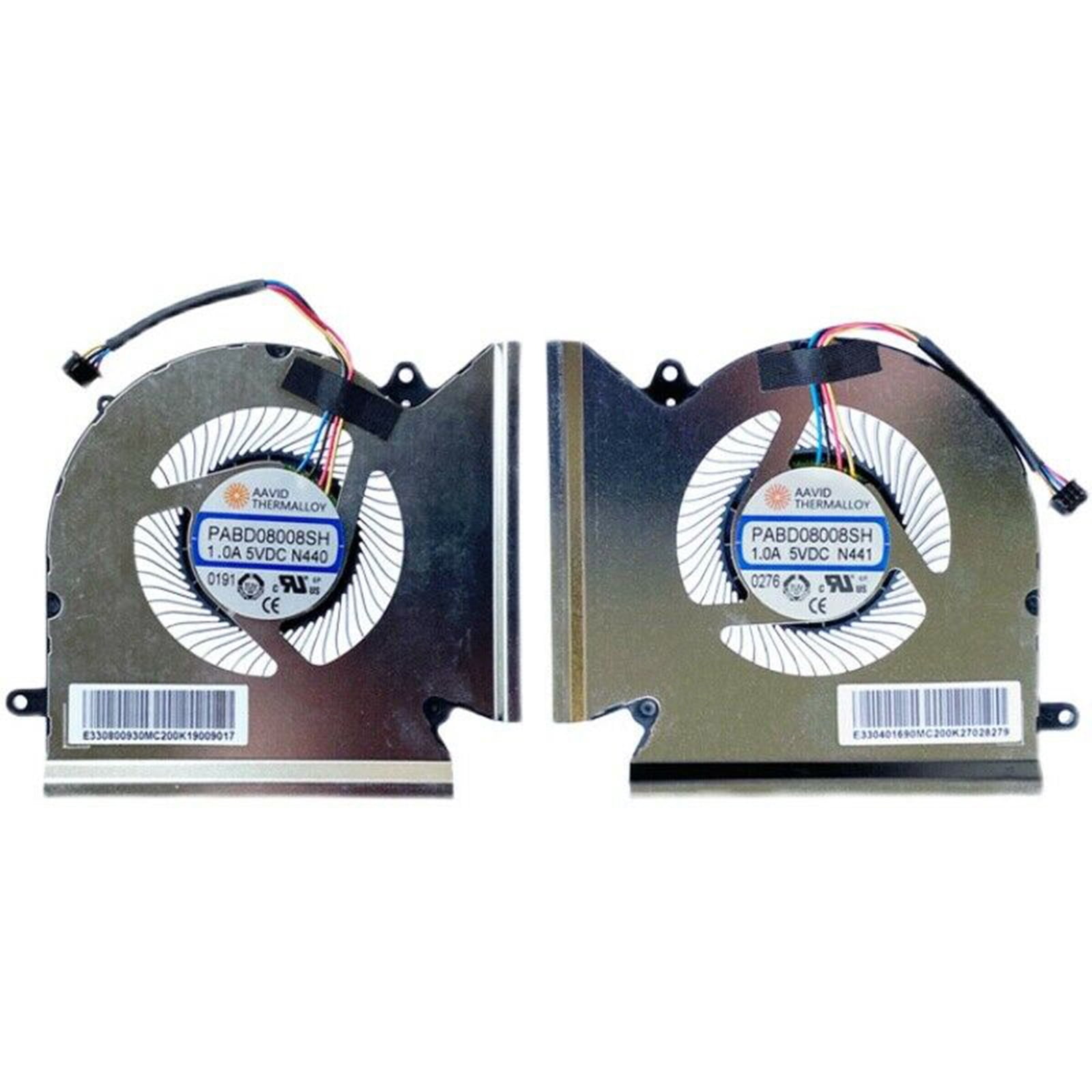 SIEYIO GPU Cooling Fan Laptop Cooler Portable for MSI GE66 GP66 Fan 5V ...