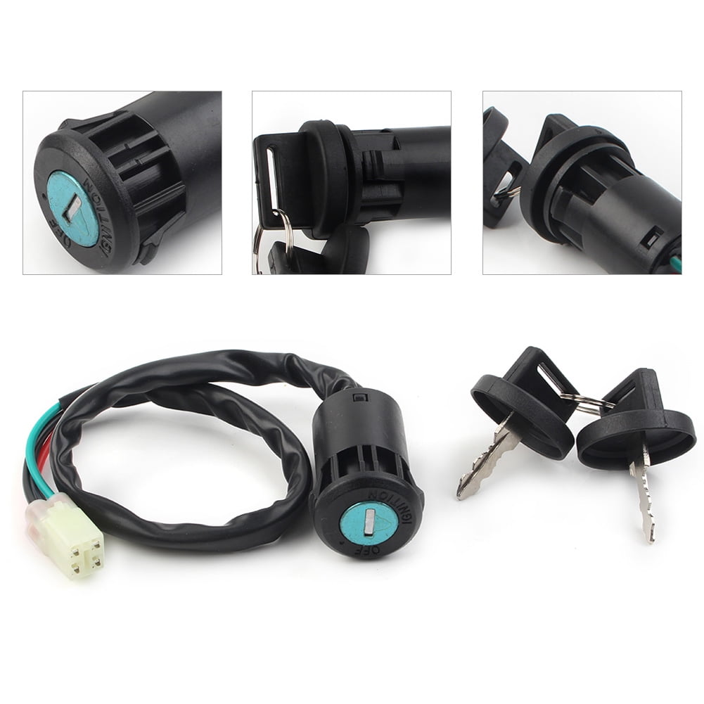 ZS Motorbike Ignition Key Switch For Honda TRX450R SPORTRAX 2004 2005 ...