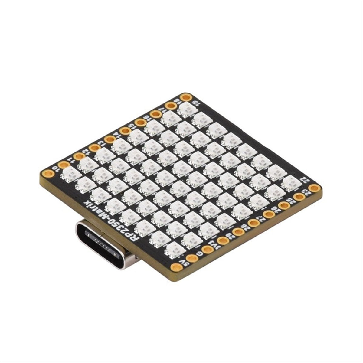 Placa de Desarrollo RP2350 Matrix Micro-Type con Matriz LED de 8x8 y ...