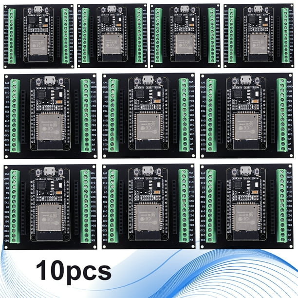 ESP32 GPIO 1 en 2 placa conexión CP2102 NodeMCU-32S (con placa desarrollo) | Bodega Aurrera en línea