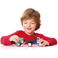 SmartMax Magnetic Toy Blocks Firetruck Preschool Vehicles STEM Building ...