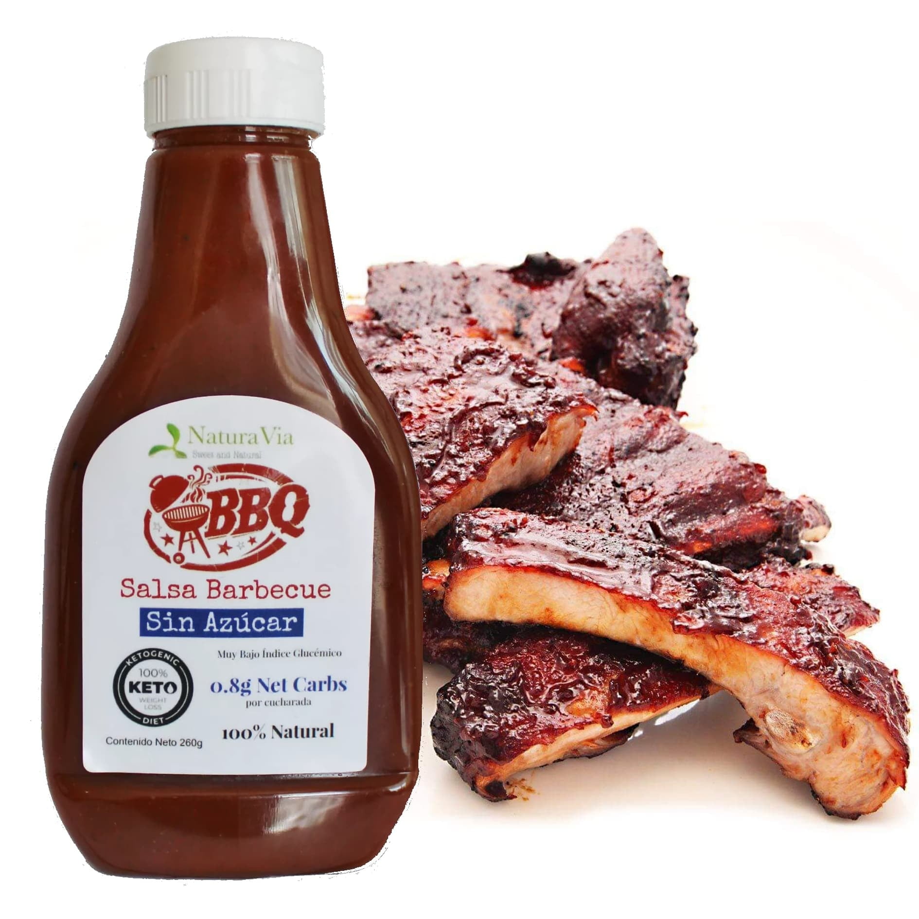 Salsa BBQ Keto | Sin Azúcar | Walmart en línea