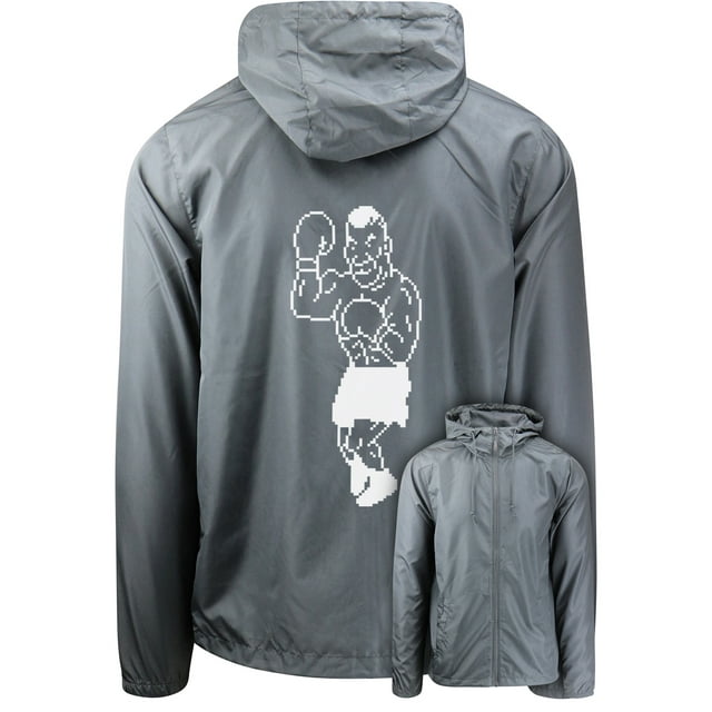 ShirtBANC Boxer Iron Mike Mens Windbreaker Boxing Punch Ts Gamer Jacket ...