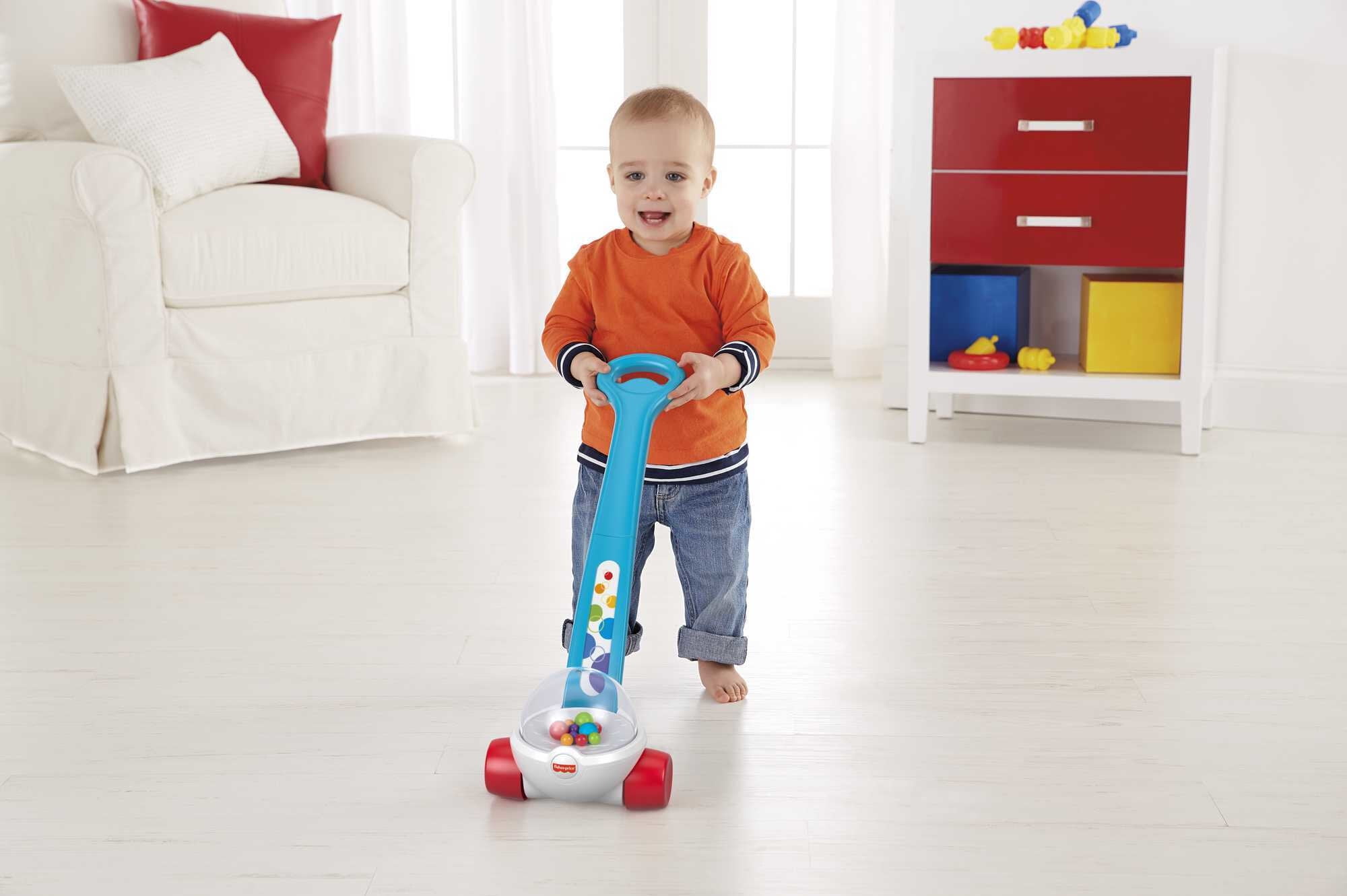 Fisher-Price Corn Popper Push Toy with Ball-Popping Action for Infants ...