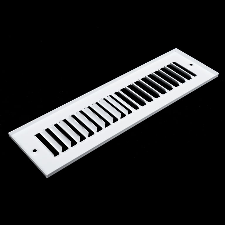 HVAC Toe Space Register Pre-Assembled Base Board Vent Under Cabinet Toe ...
