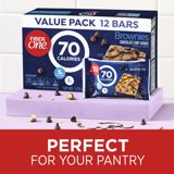 Fiber One 70 Calorie Brownies, Chocolate Chip Cookie, 2g Sugar, Value ...