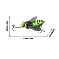 Bionic Wasp Topwater Lure, Swimbaits Hard Artificial Baits Lure ...