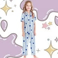 CONROSES Baby Boys Summer Loungewear Set Graphic Short Sleeve Silk ...