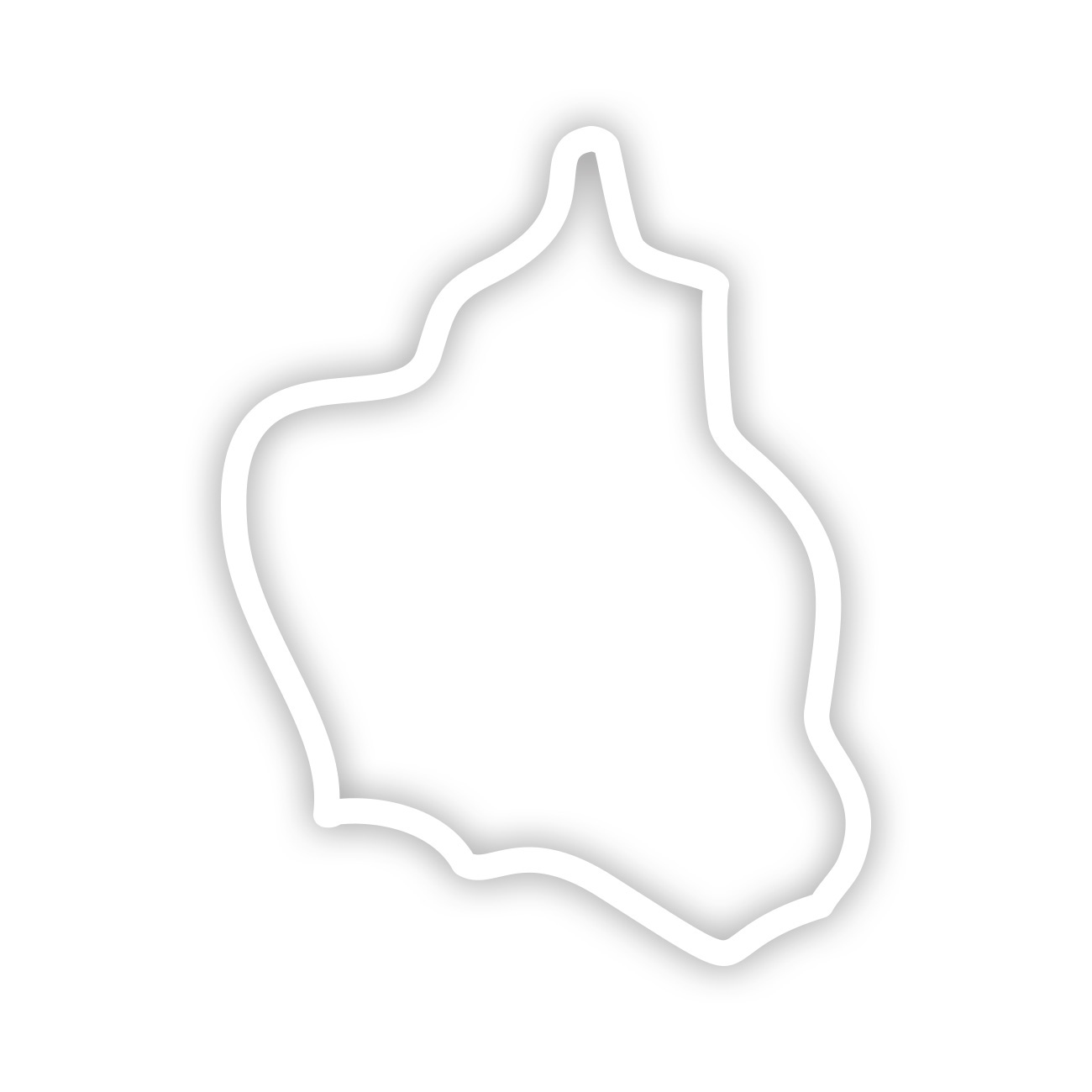 Mexico City State Shaped Sticker Decal Die Cut - Self Adhesive Vinyl - Weatherproof - Made in ...