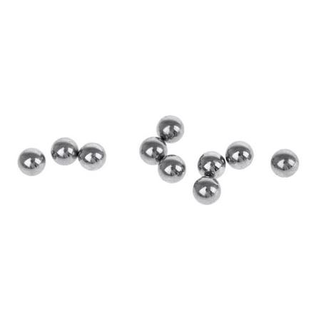 Pack Of 10 (6.3mm) High Hardness Nickle Plated Steel Bea Balls ...
