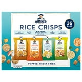 Quaker Healthy Rice Crisps, Sweet Snacks, Crispy Individual Bags ...