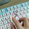 1PC Mechanical Keyboard Switches Tester Keychain Toy Stress Relief Tool ...
