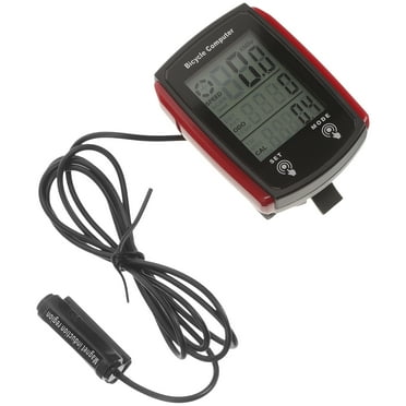 Waterproof Bicycle Wired Speedometer Bike LCD Computer Speed Odometer ...