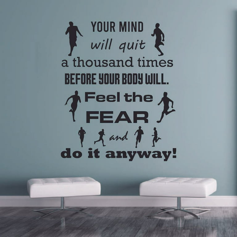 Running Race Stickers