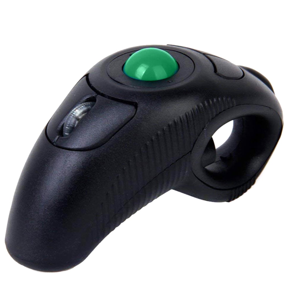 Buy USB 2.4GHZ Wireless Finger HandHeld Trackball Mouse Mice for PC ...