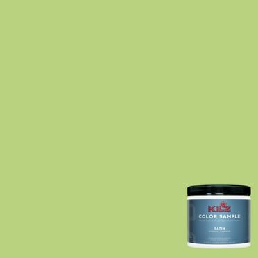 KILZ Complete Coat Paint & Primer, Interior/Exterior, Satin, Vivid Lime ...