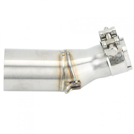 Motorcycle Link Pipe Middle Systems Pipe Connector Motorcycle Exhaust ...