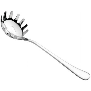 2 Pieces Spaghetti Spoon Large Pasta Server Utensil, 9.4 Inch Stainless ...