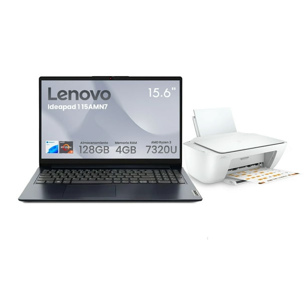 Combo Laptop Lenovo Ideapad 1 AMD Ryzen 3-7320U 4GB 128GB SSD FHD W11H ...