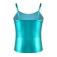 Miaeowve Kids Girls Shiny Metallic Tank Tops Dance Shirts Gymnastics ...