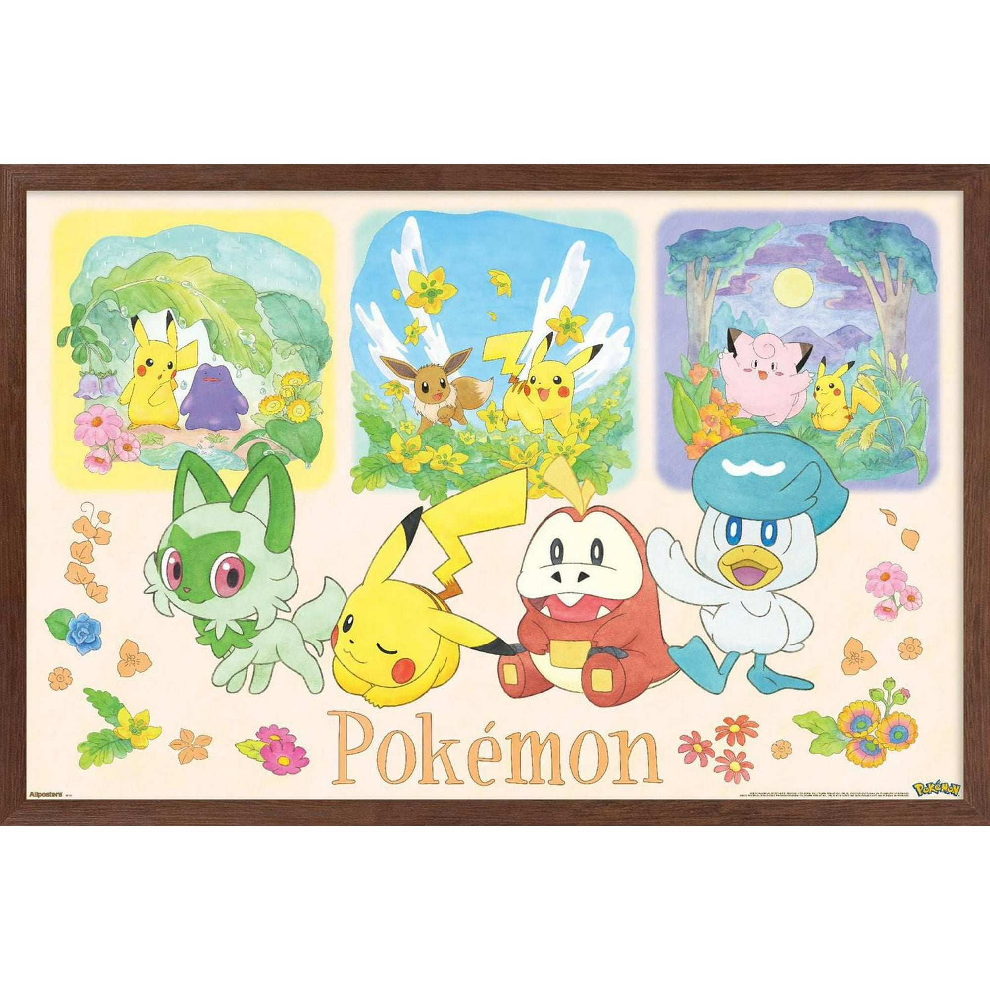 Click here for Trends International Pokémon: One Scene - Group Wa... prices
