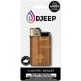 (2 pack) DJEEP Pocket Lighter, BOLD Collection, Assorted Wooden Designs ...