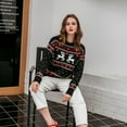 Arlun Women's Funny Christmas Sweaters Long Sleeve Round Neck Knit ...