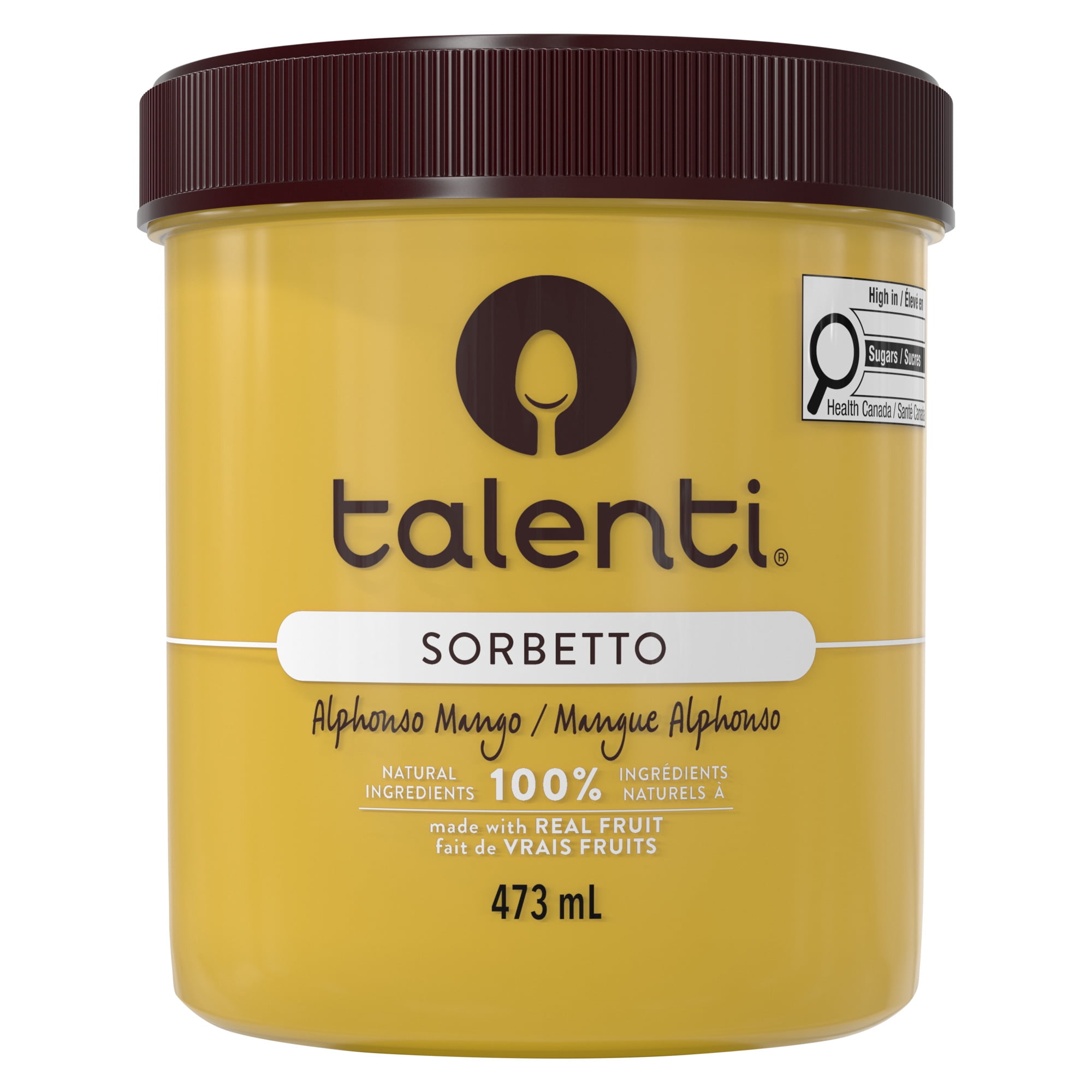 Click here for Talenti Alphonso Mango Dairy Free Sorbetto 473ml prices