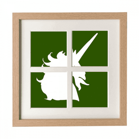 Fierce Ability Horn Supernatural Animals Frame Wall Tabletop Display 4 ...