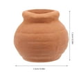 WHAMVOX 8 PCS Flower Pot Mini Pots for Plants Clay Tiny Terracotta ...