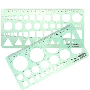 - Professional Geometry Set, 17 pcs, Silver Geometry Kit for Artists ...