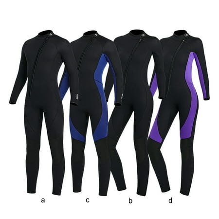 Neoprene Diving Suit Portable 3MM UPF 50 3 Layer Long Sleeve Colorful ...