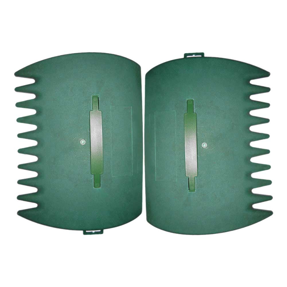 2pcs Outdoor Garden Large Capacity Leaf Grabber Serrated Cleaning Tool ...
