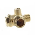 2pcs 3/8 Inch Female Thread Tube Connector Air Compressor Check Valve ...