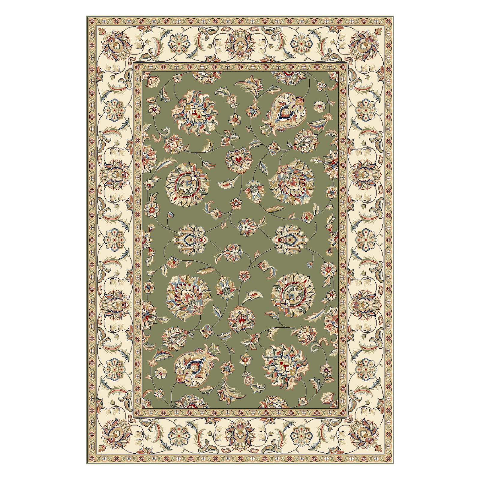 Dynamic Rugs Ancient Garden 57365 Indoor Area Rug - Walmart.com