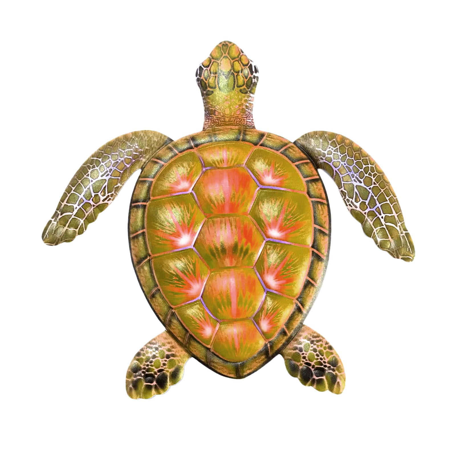 Metal Wall Hanging Wall Tortoise Sculpture Decorations Unique Room ...