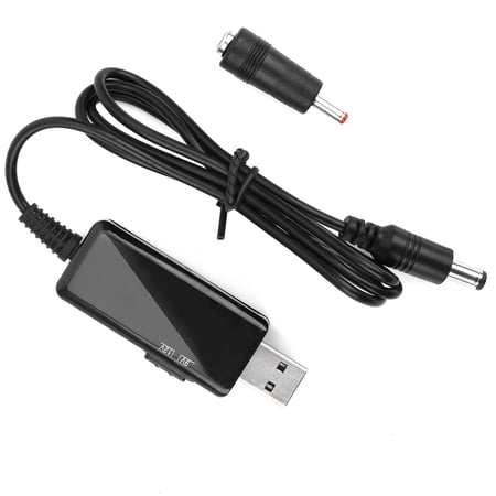 Booster Cable, 5V To 9V 12V Power Bank Router Cord, DC Voltage ...