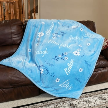 Soft Sentiments Outrageously Soft Reversible Velvet Ultra Plush Throw ...