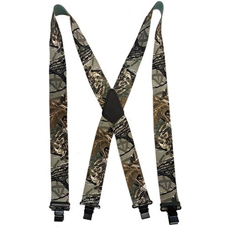 REALTREE EXTREME CAMOUFLAGE GREY - USA MADE CUSTOM SUSPENDERS - 2 WIDE ...