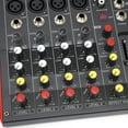 Miumaeov Professional 6 Channel Bluetooth Studio Audio Mixer Power ...