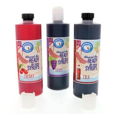 Blue Raspberry Snappy Snow Cone Syrup (1 Gallon) - Walmart.com